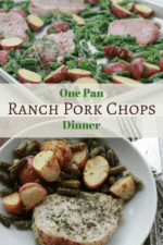 One Pan Ranch-y Pork Chops - 5 Dinners In 1 Hour