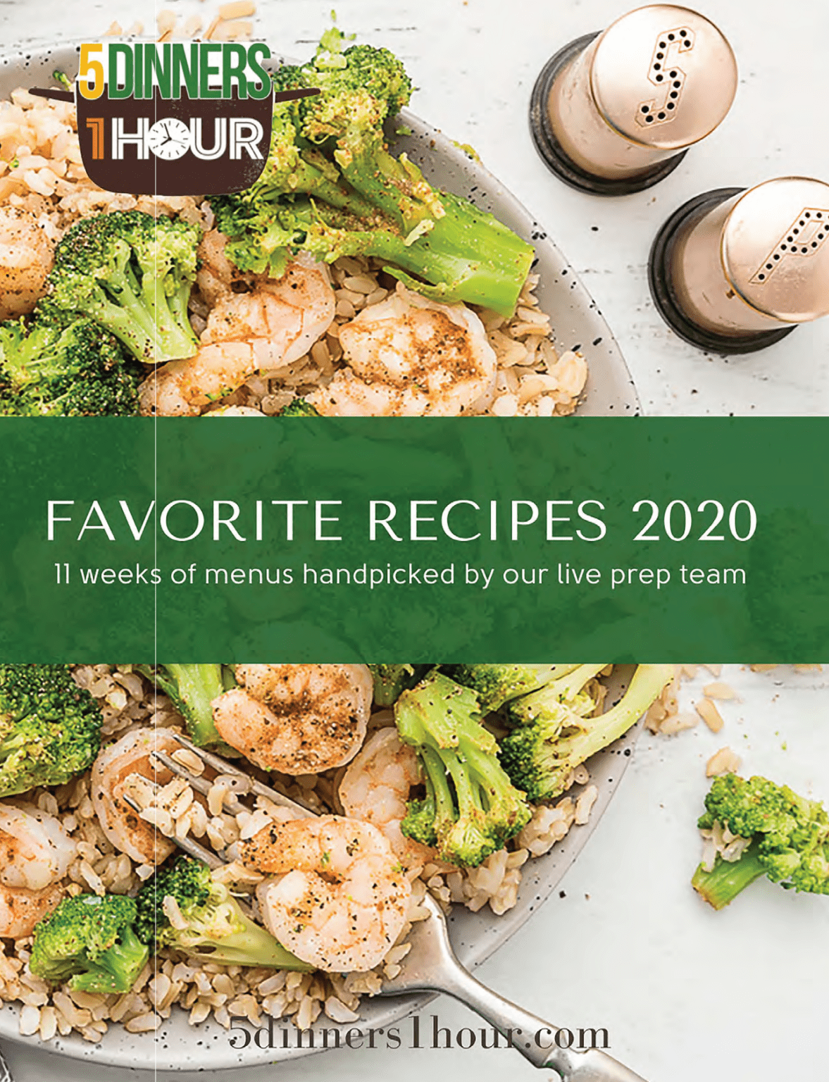 Digital Cookbooks - 5 Dinners In 1 Hour